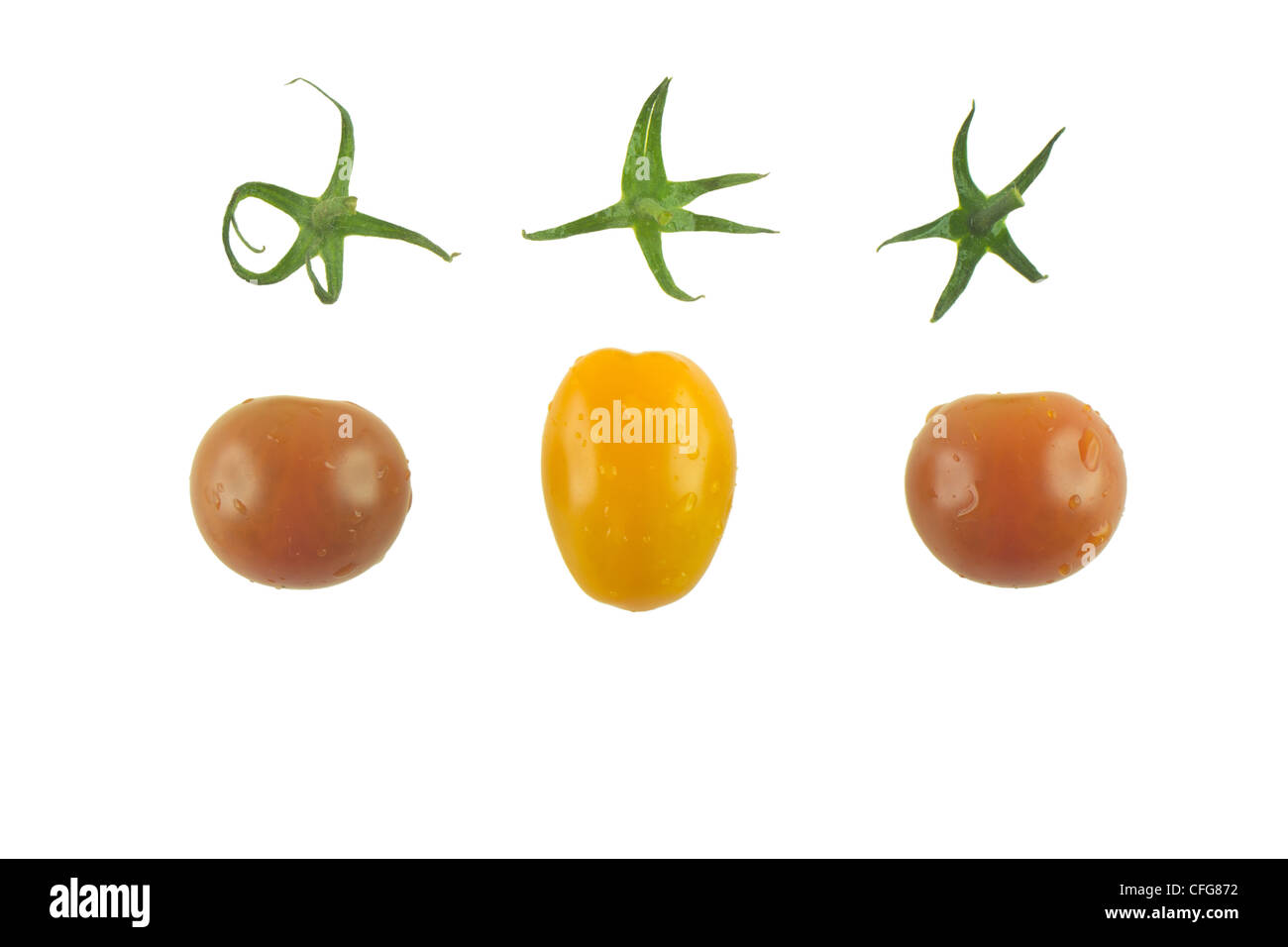 Tomato background set on Cut Out Stock Images & Pictures - Alamy