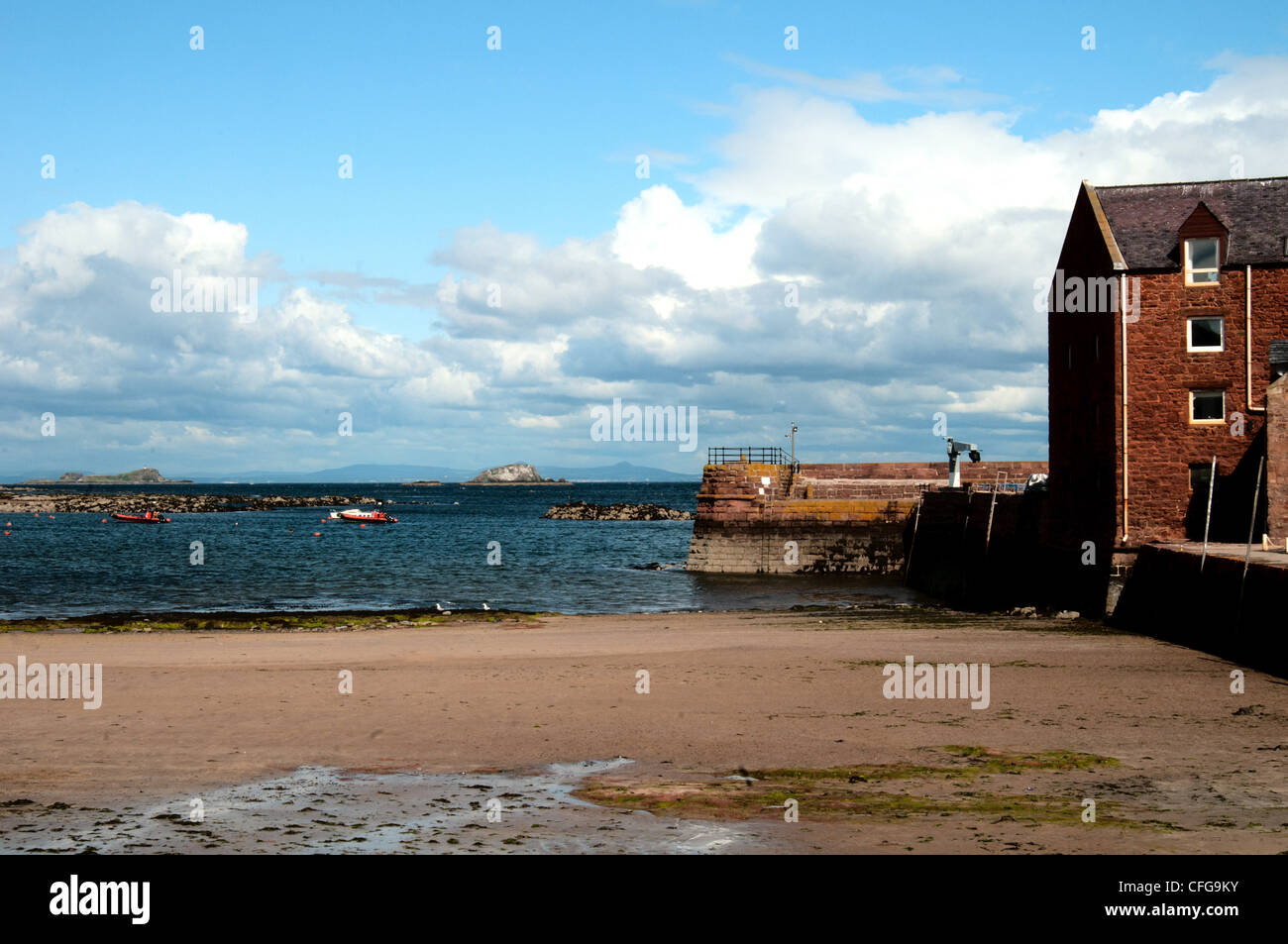 scotland east lothian north berwick Stock Photo - Alamy