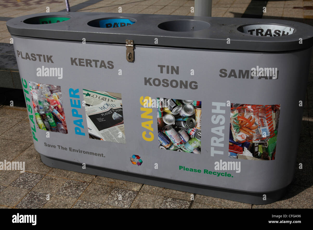 Recycling facilities in Bandar Seri Begawan, Brunei Stock Photo - Alamy