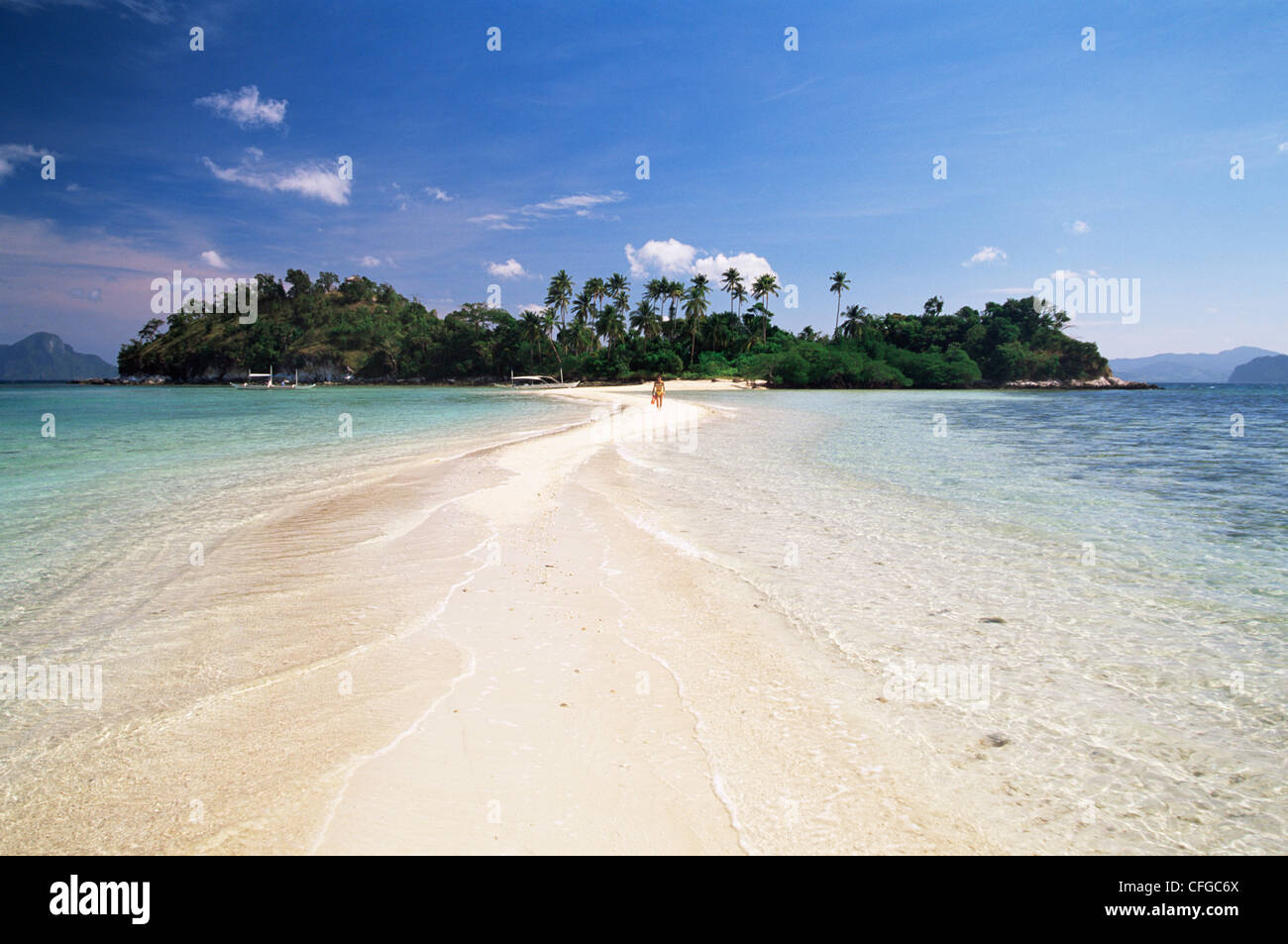 Philippines, Palawan, Bacuit Bay, El Nido, Snake Island Stock Photo - Alamy