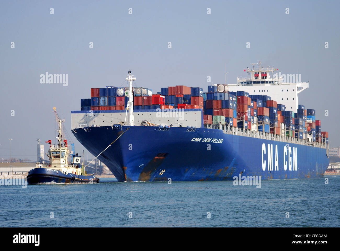 Cma Cgm Container Ship Editorial Photography Image Of