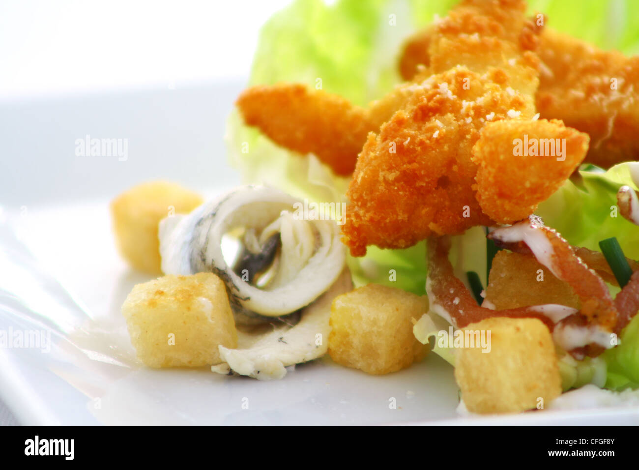 Bacon lardons hi-res stock photography and images - Alamy