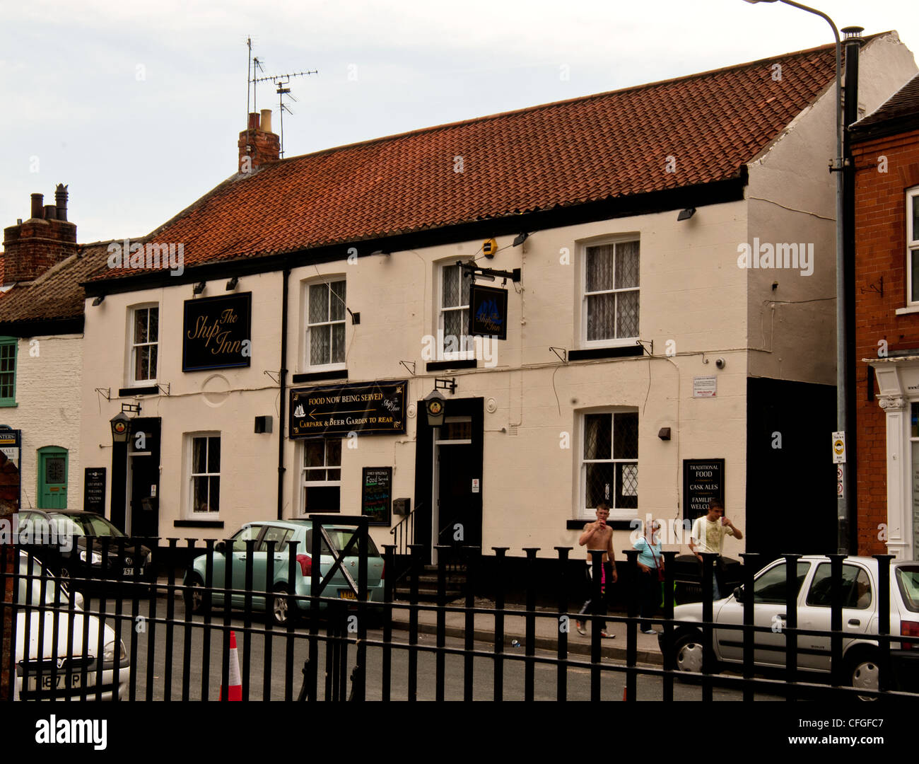 yorkshire sutton village hull Stock Photo - Alamy