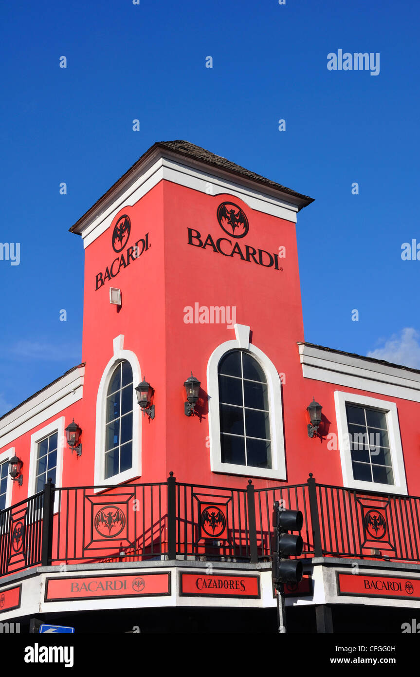 Bacardi store, Nassau, Bahamas Stock Photo - Alamy