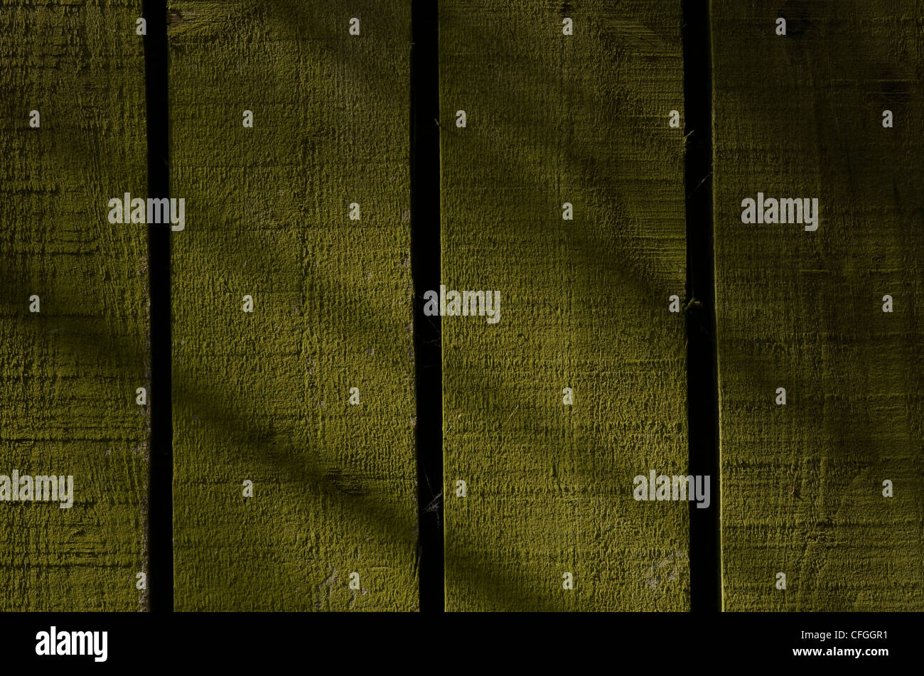 Mildewed wooden slats of a garden fence Stock Photo - Alamy