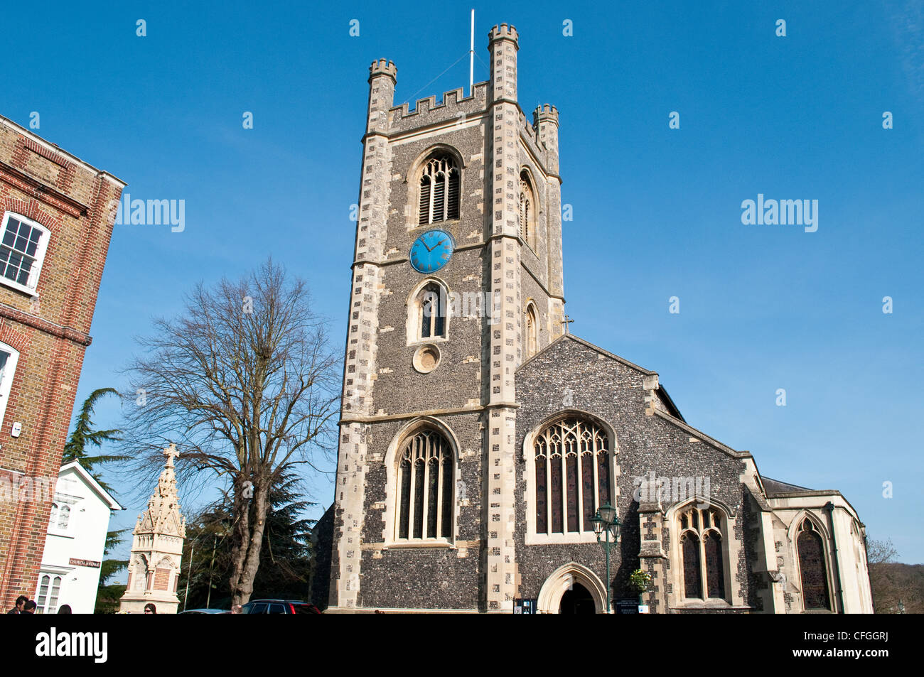 Church st mary henley on thames oxfordshire hi-res stock photography ...