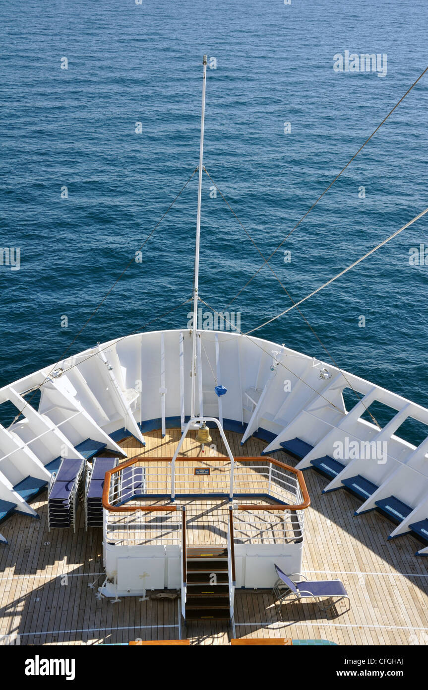 Cruise ship nose Stock Photo - Alamy