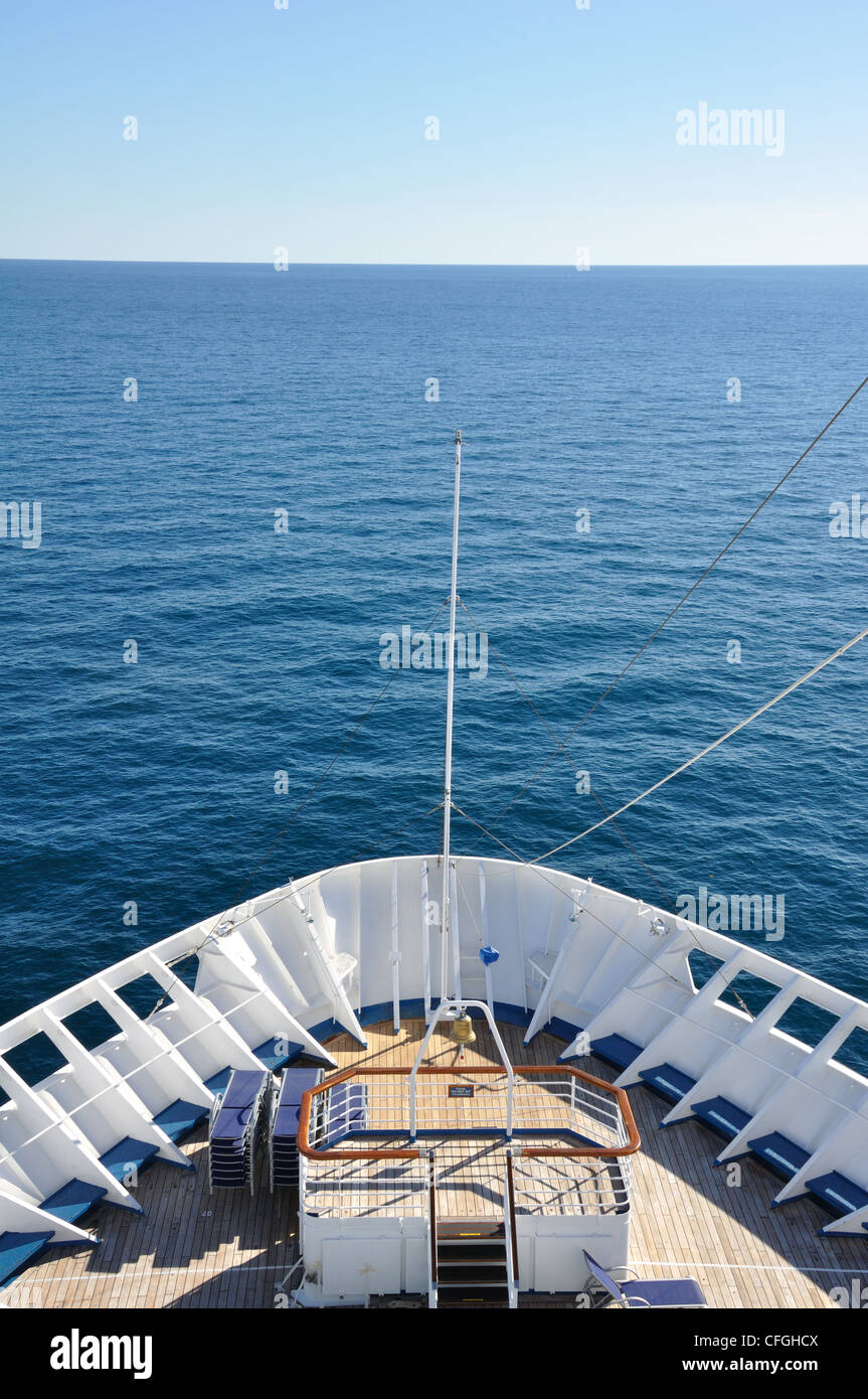 Cruise ship nose Stock Photo - Alamy