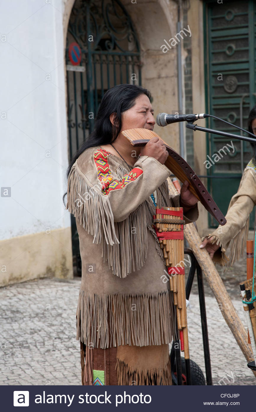 Pan Pipes Playing High Resolution Stock Photography and Images - Alamy