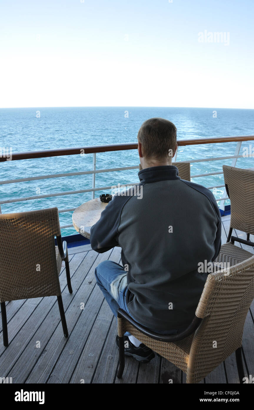 Man on the ship hi-res stock photography and images - Alamy