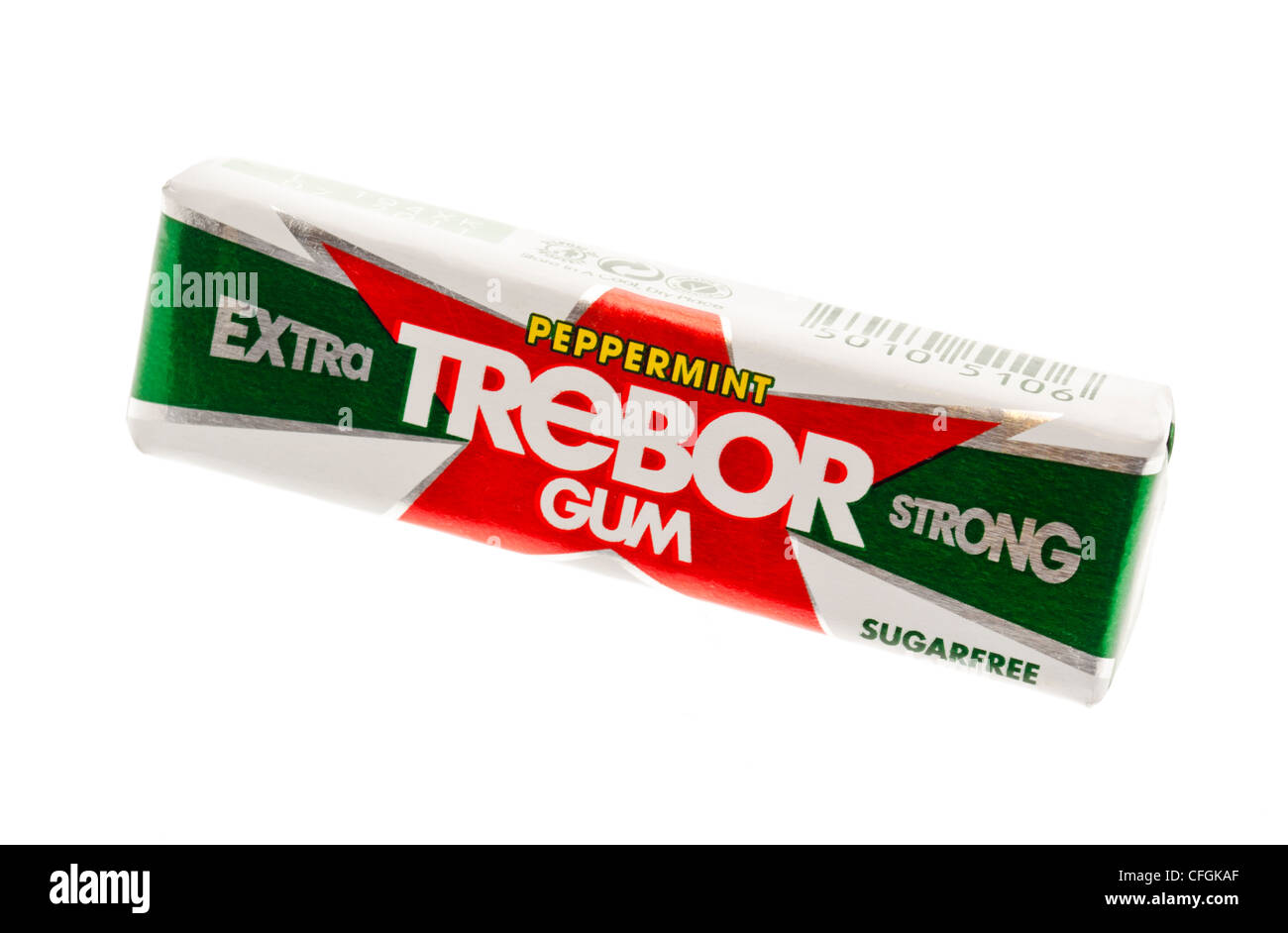 Trebor Peppermint Chewing Gum Stock Photo - Alamy