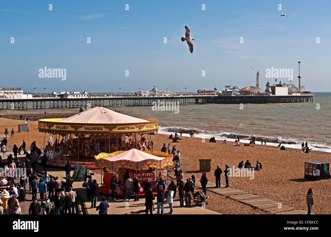 Brighton Pier Seafront High Resolution Stock Photography and Images - Alamy