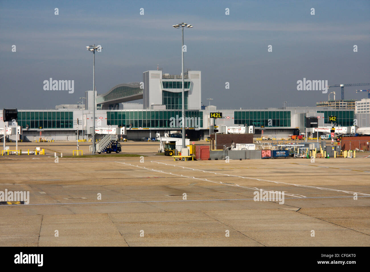 london gatwick airport terminal buildings west sussex england uk Stock ...