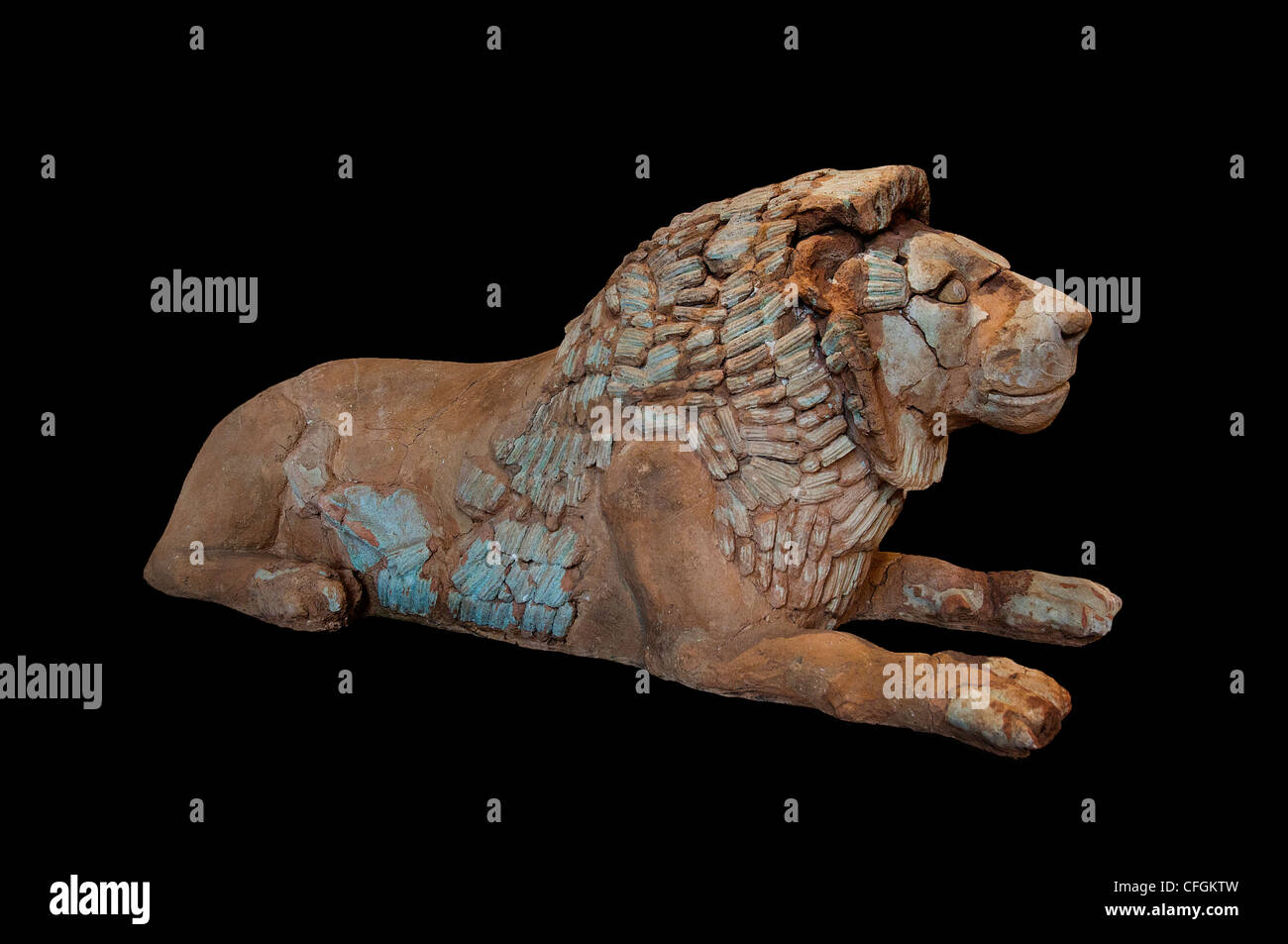 Lion keeper door temple of Inshushinak Middle Elamite 14 cent BC Susa ...