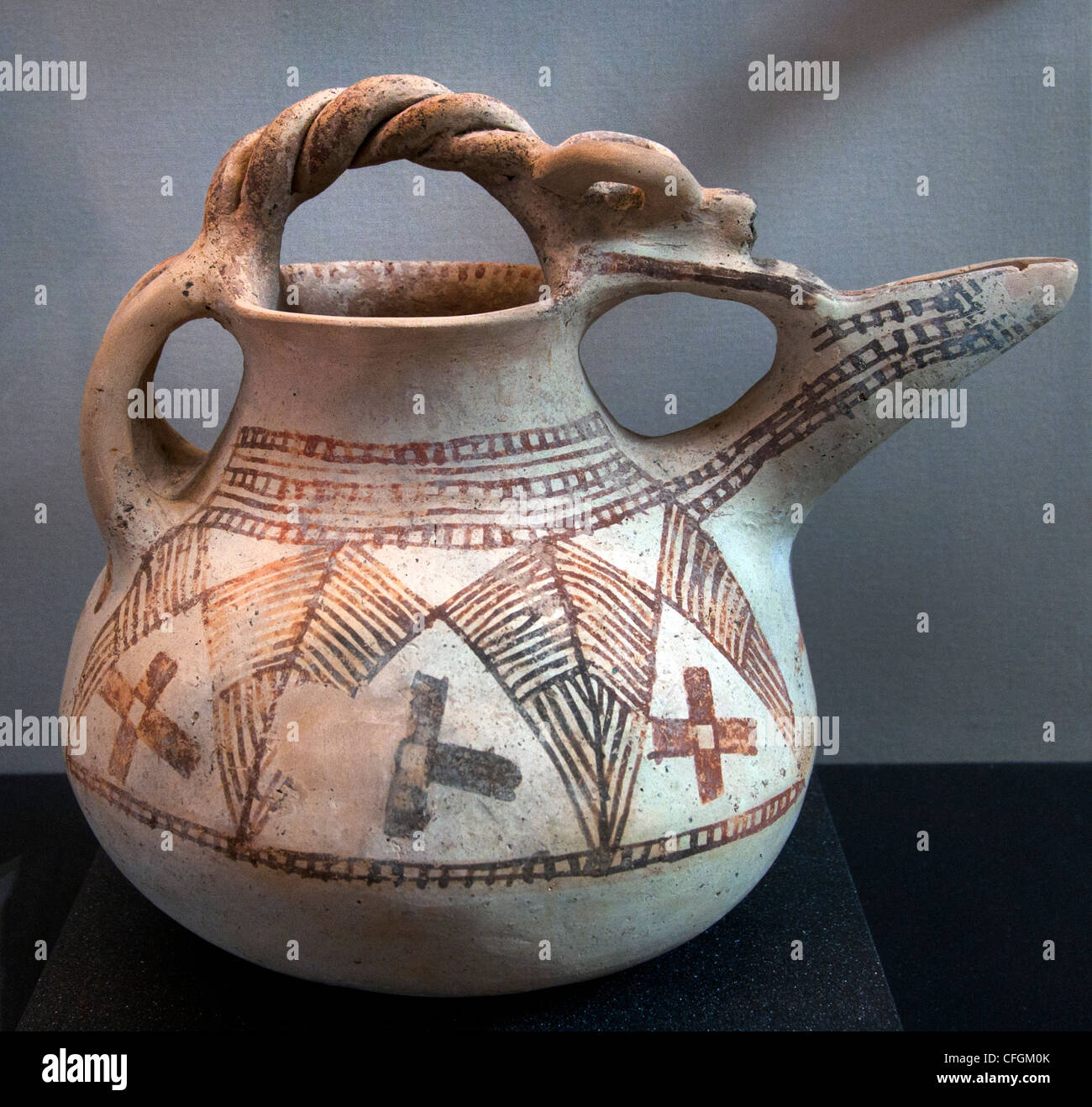 Pottery 8-7 Century BC palace Susa Darius the Great Persia Persian Iran ...
