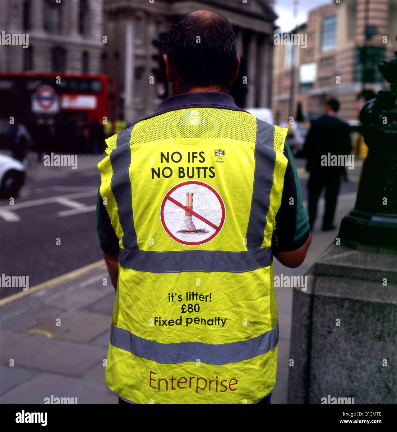 No Ifs No Butts anti cigarette butt litter campaign £80 penalty notice ...