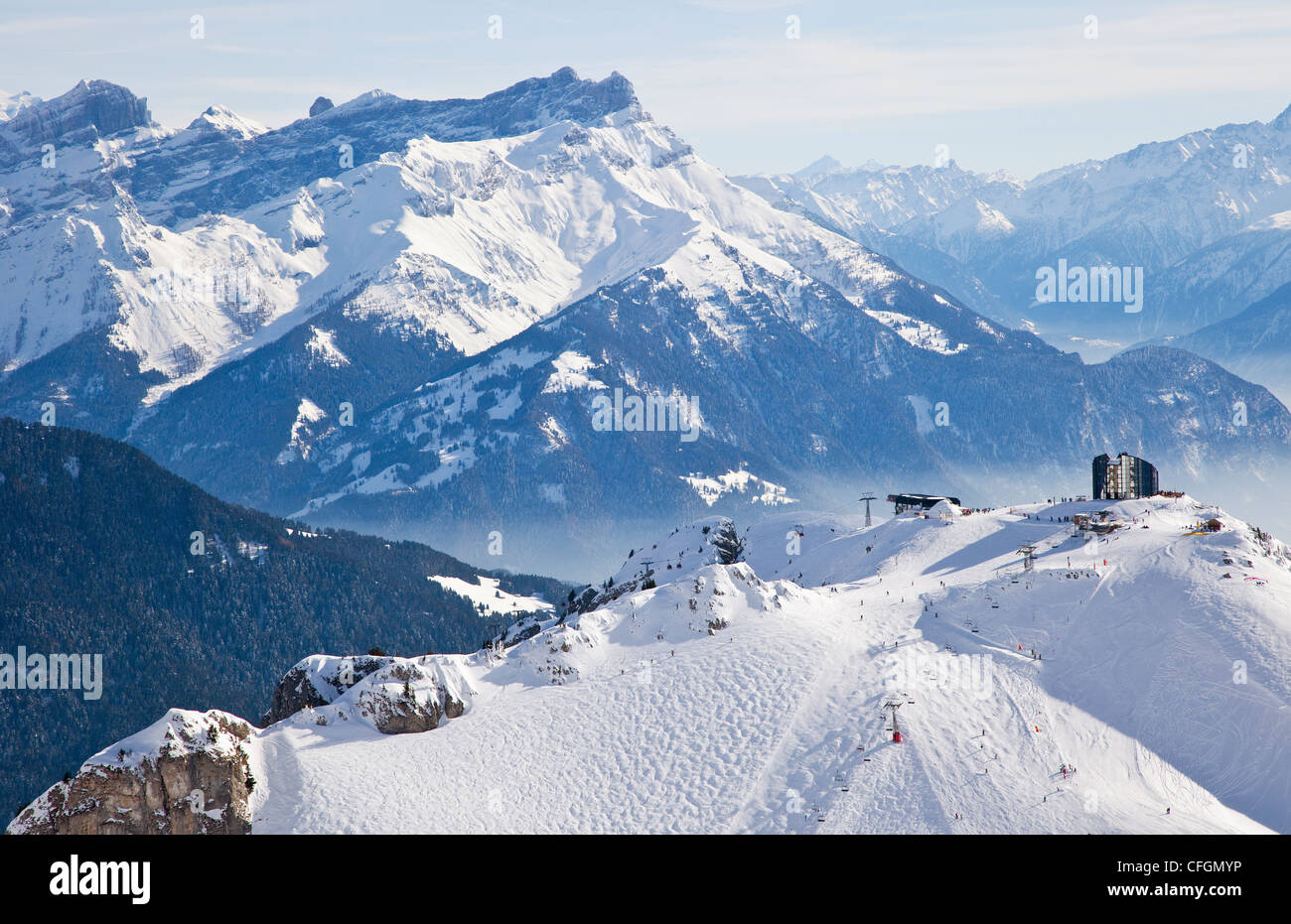 Leysin switzerland hi-res stock photography and images - Alamy