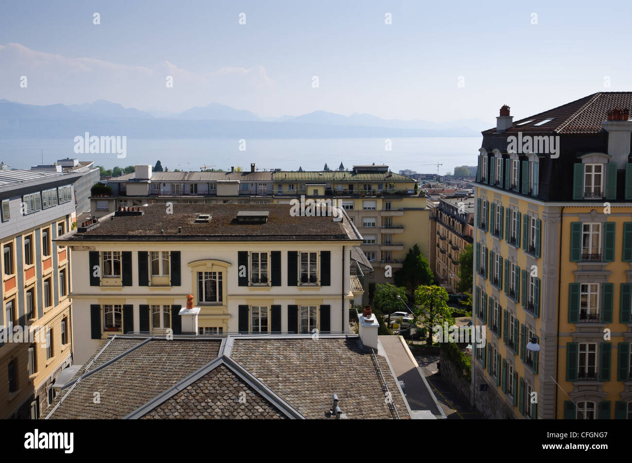 Lausanne city hi-res stock photography and images - Alamy
