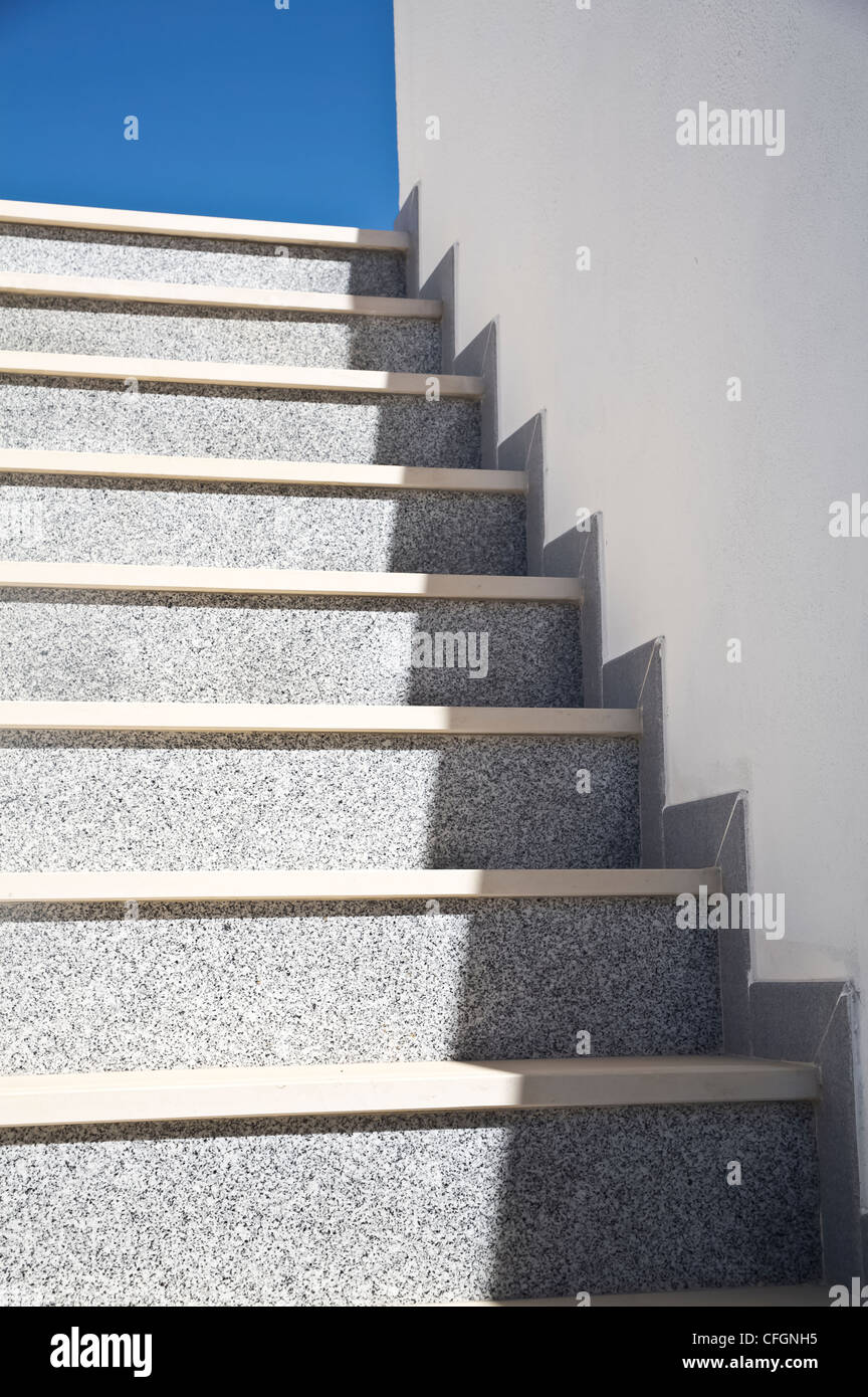 Sunlit staircase hi-res stock photography and images - Alamy