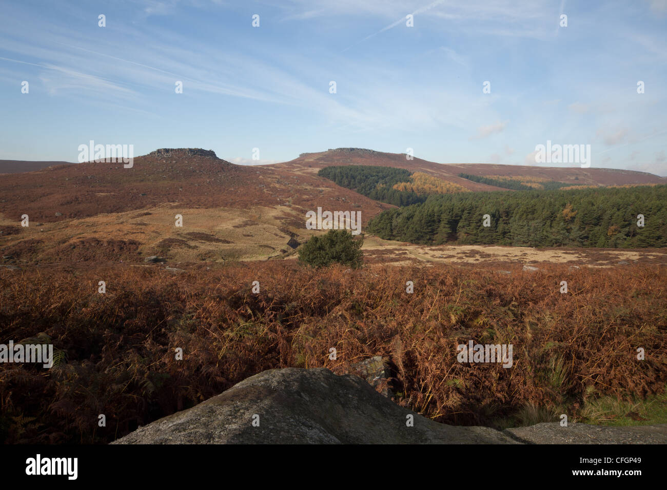 Carl Wark Fort Derbyshire Stock Photo - Alamy