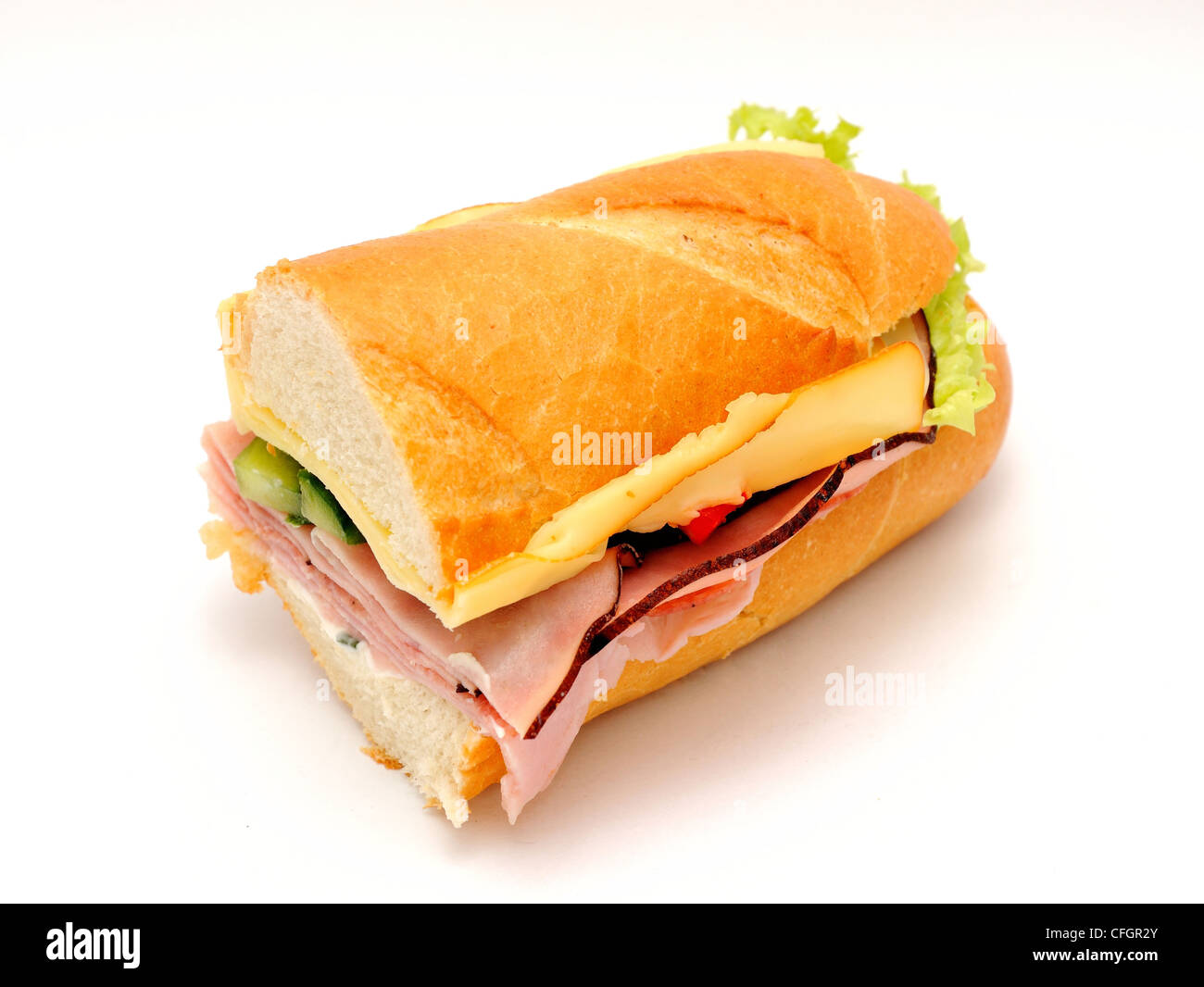 Ham sandwich hi-res stock photography and images - Alamy