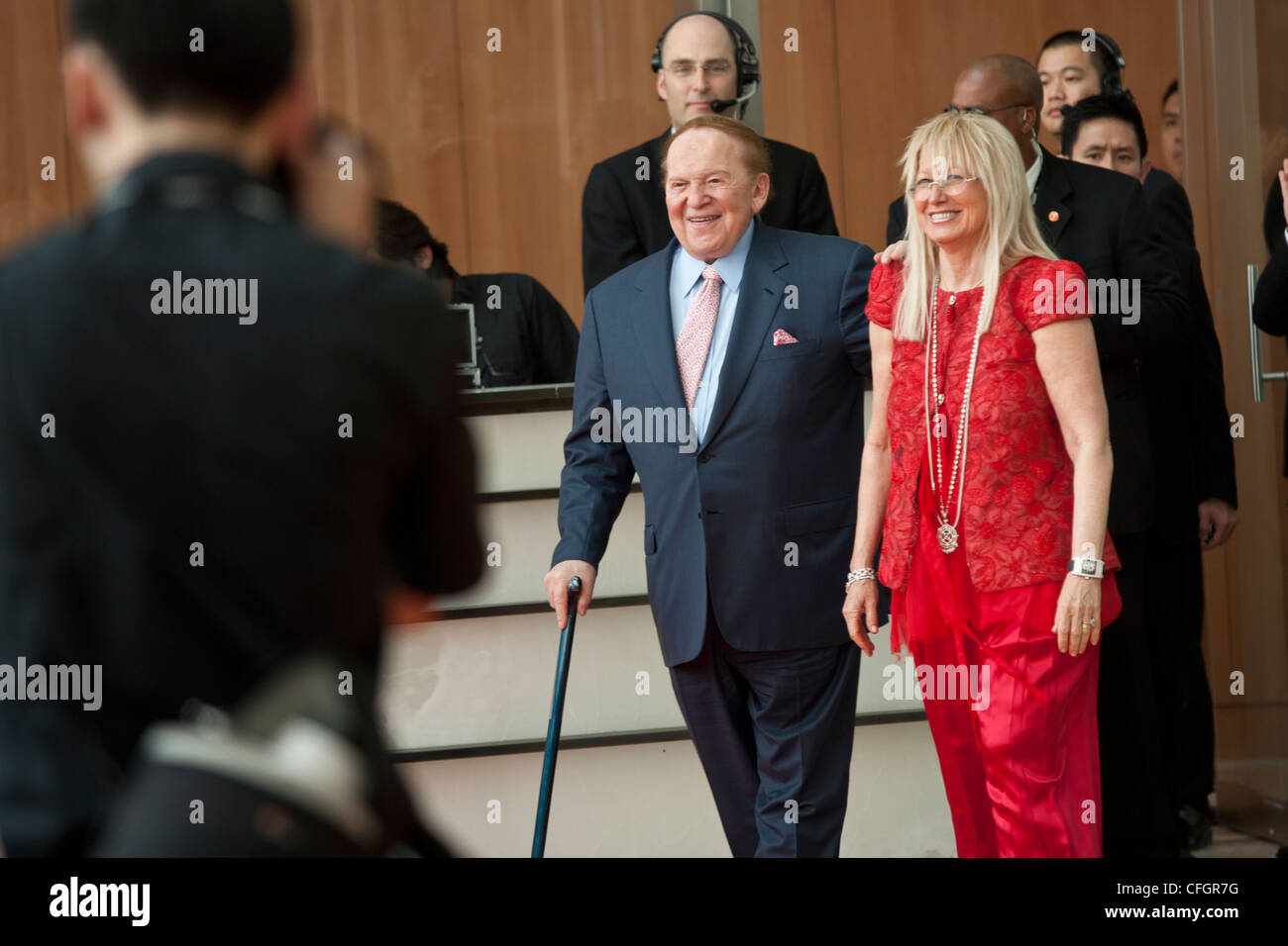 Sheldon Adelson, chairman and chief executive officer of Las Vegas ...