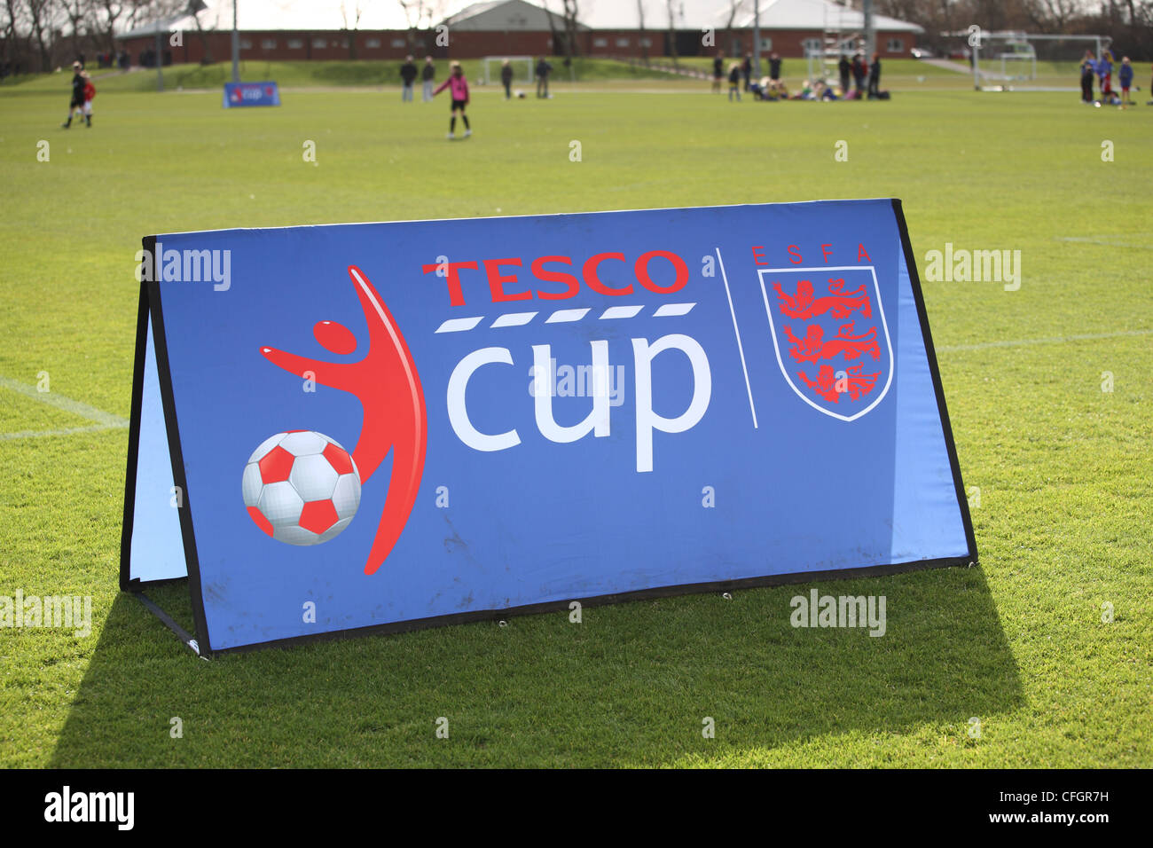 Tesco cup football competition Stock Photo - Alamy