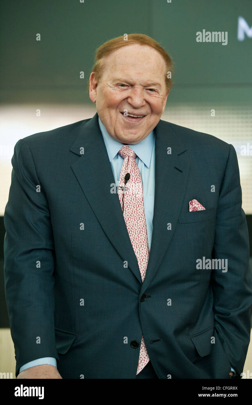 Sheldon adelson hi-res stock photography and images - Alamy