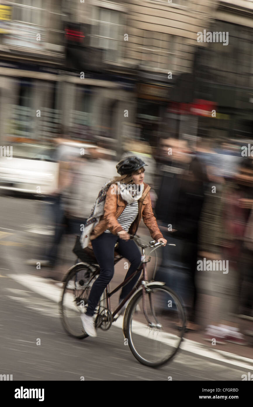 Cycling past passing hi-res stock photography and images - Alamy