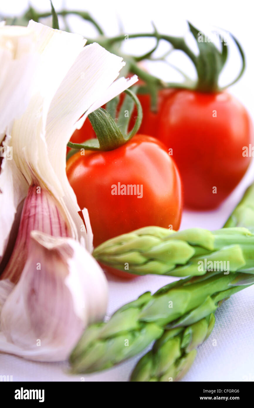 Colorful selection of ingredients Stock Photo - Alamy