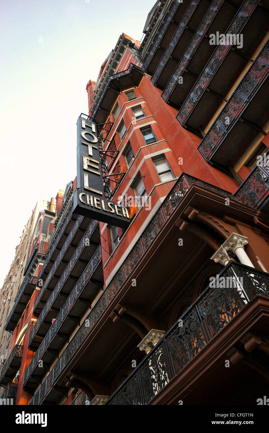 The Chelsea Hotel Stock Photo - Alamy