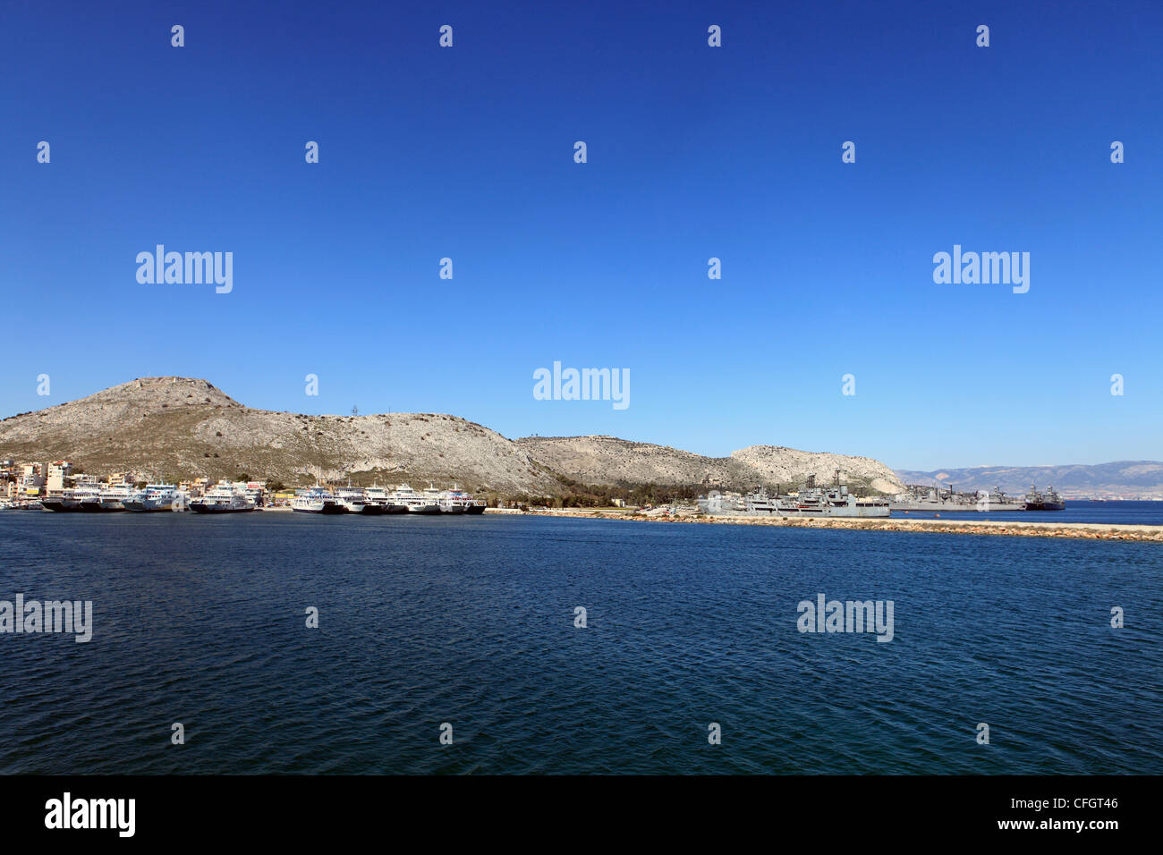 Greek salamis naval base hi-res stock photography and images - Alamy