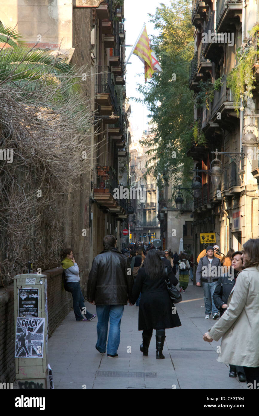 Catalonia street scene hi-res stock photography and images - Alamy