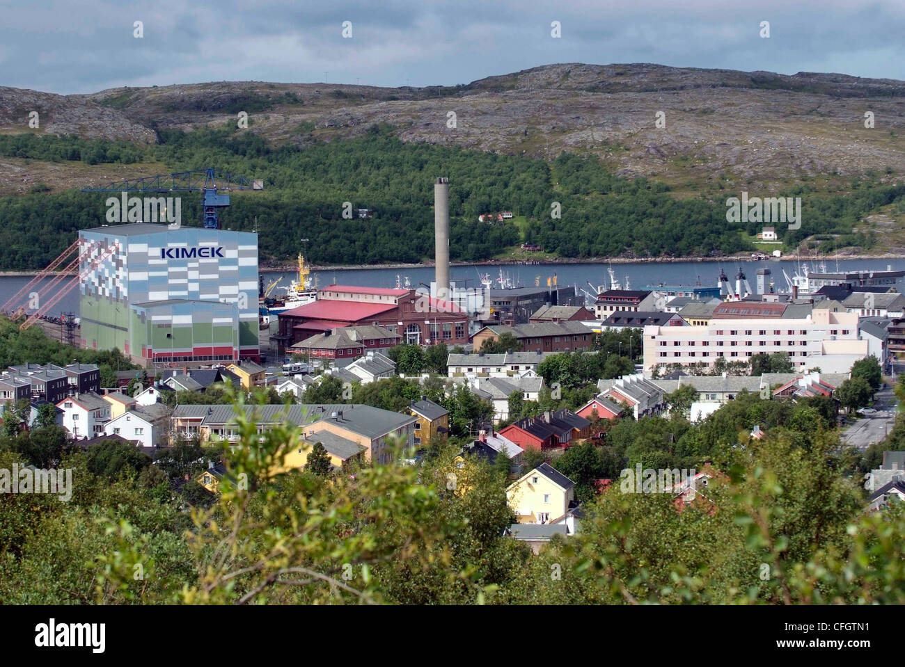 NORWAY - Kirkenes - close to the only border crossing into Russia. The ...