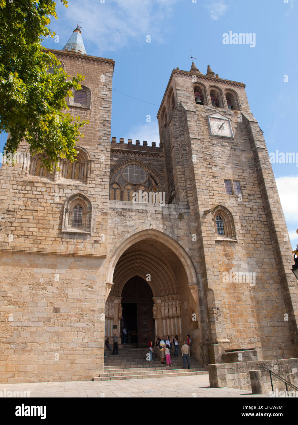 Évora Sé cathedral Stock Photo - Alamy