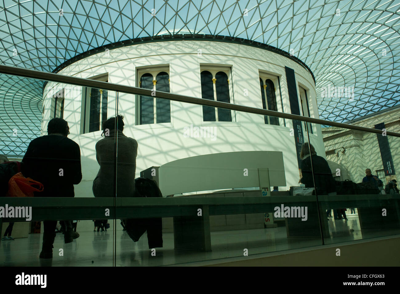 British Museum Courtyard Stock Photo - Alamy
