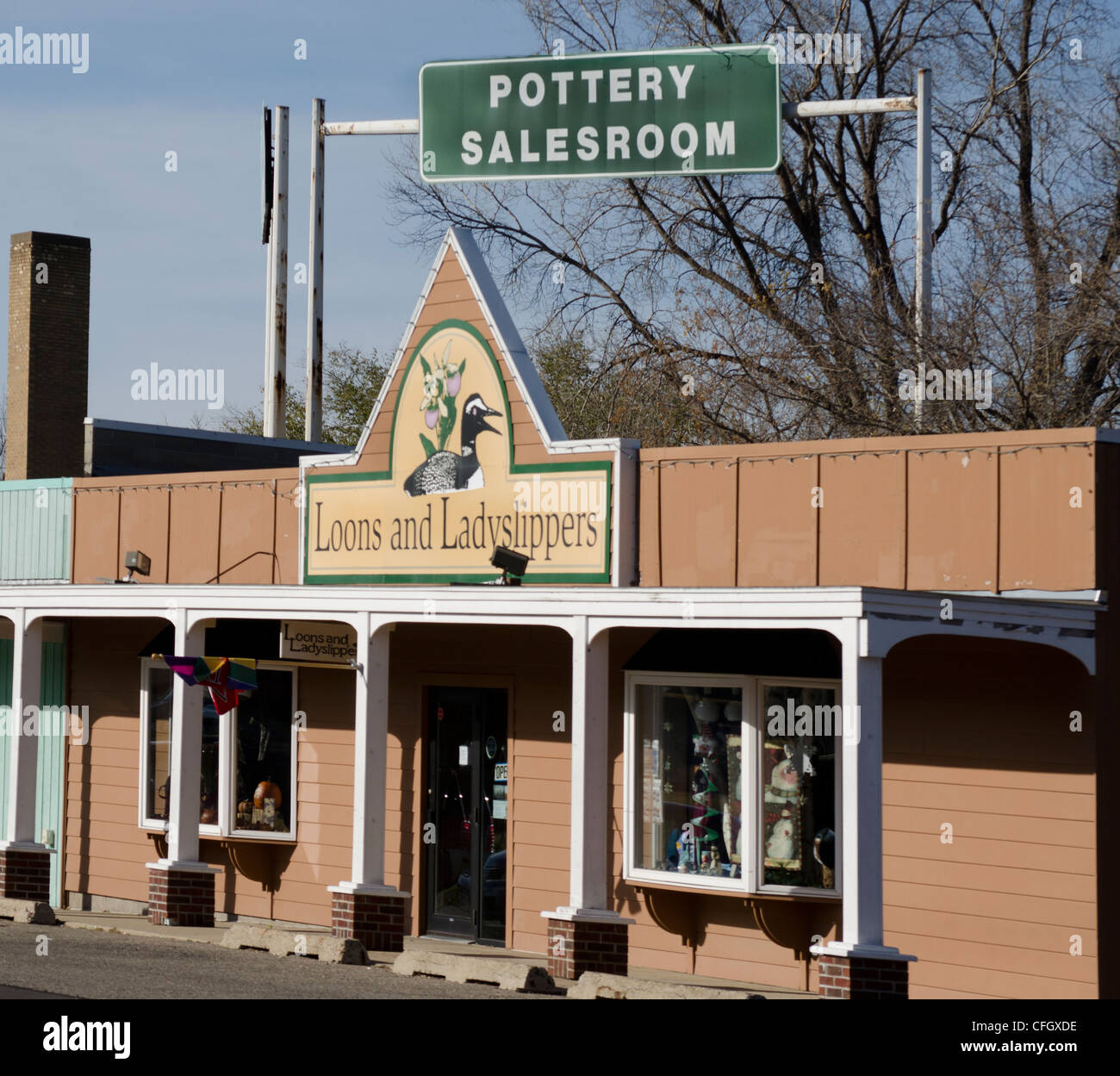 Loons and Ladyslippers gift store in Red Wing, Minnesota features ...