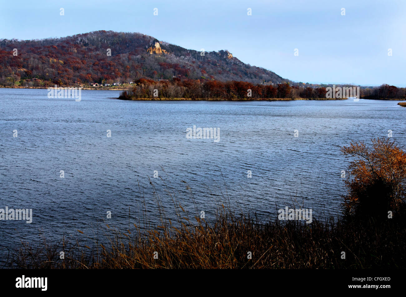 The Upper Mississippi River National Wildlife and Fish Refuge near to ...