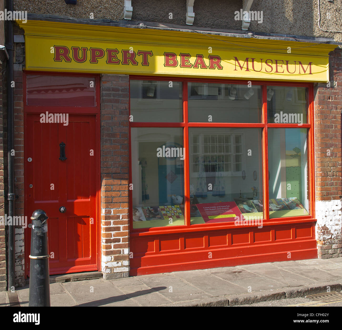 Rupert Bear Museum Stour Street Canterbury Kent UK Stock Photo - Alamy