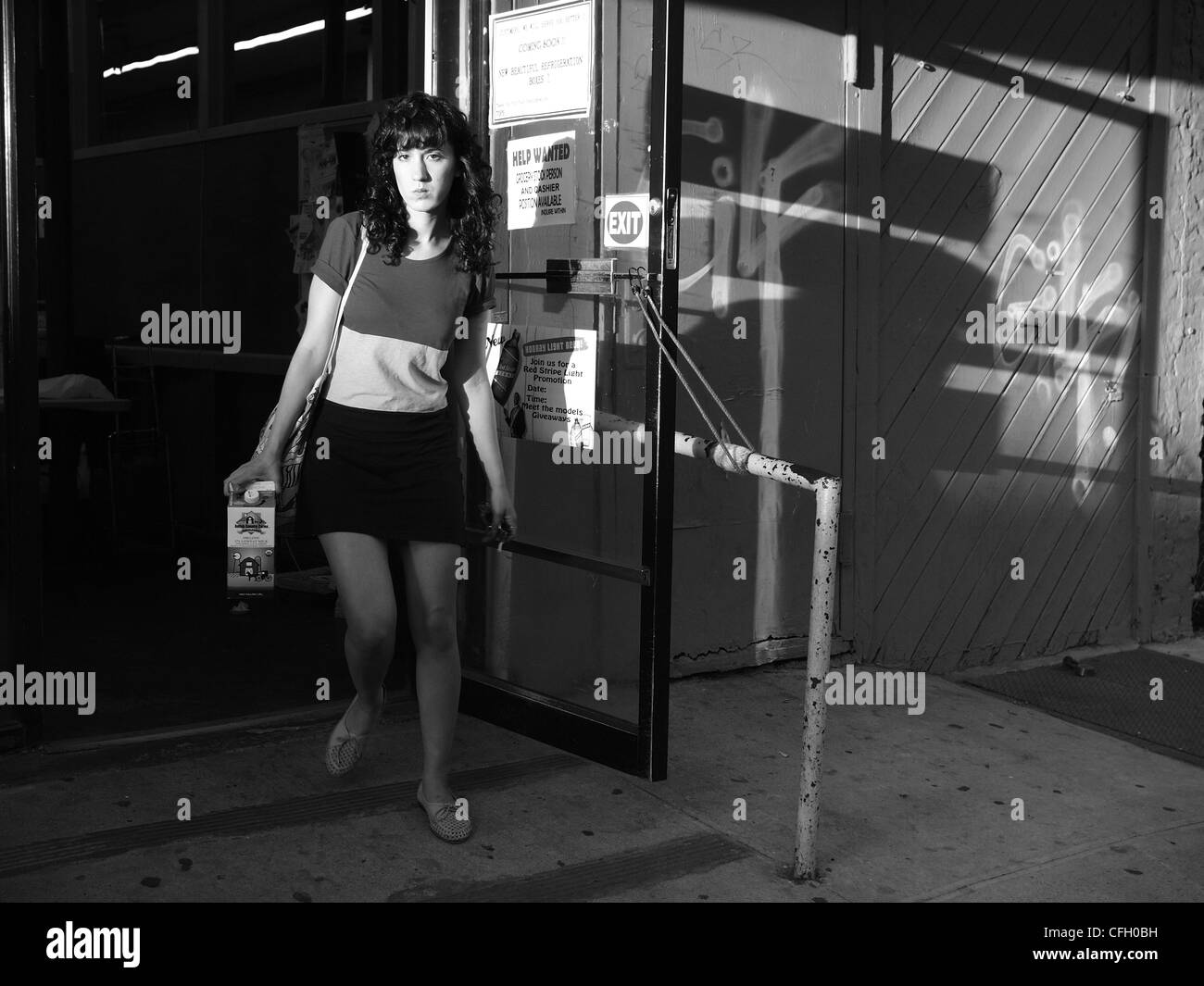 New york business woman Black and White Stock Photos & Images - Alamy
