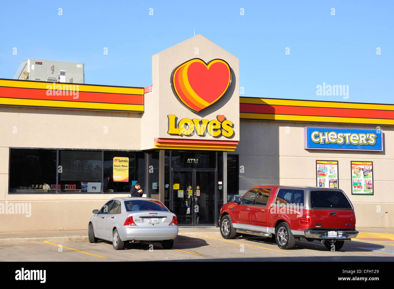Love's convenience store and gas station, USA Stock Photo - Alamy