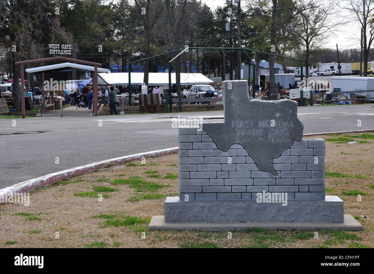 First Monday flea market, Canton, Texas, USA Stock Photo - Alamy