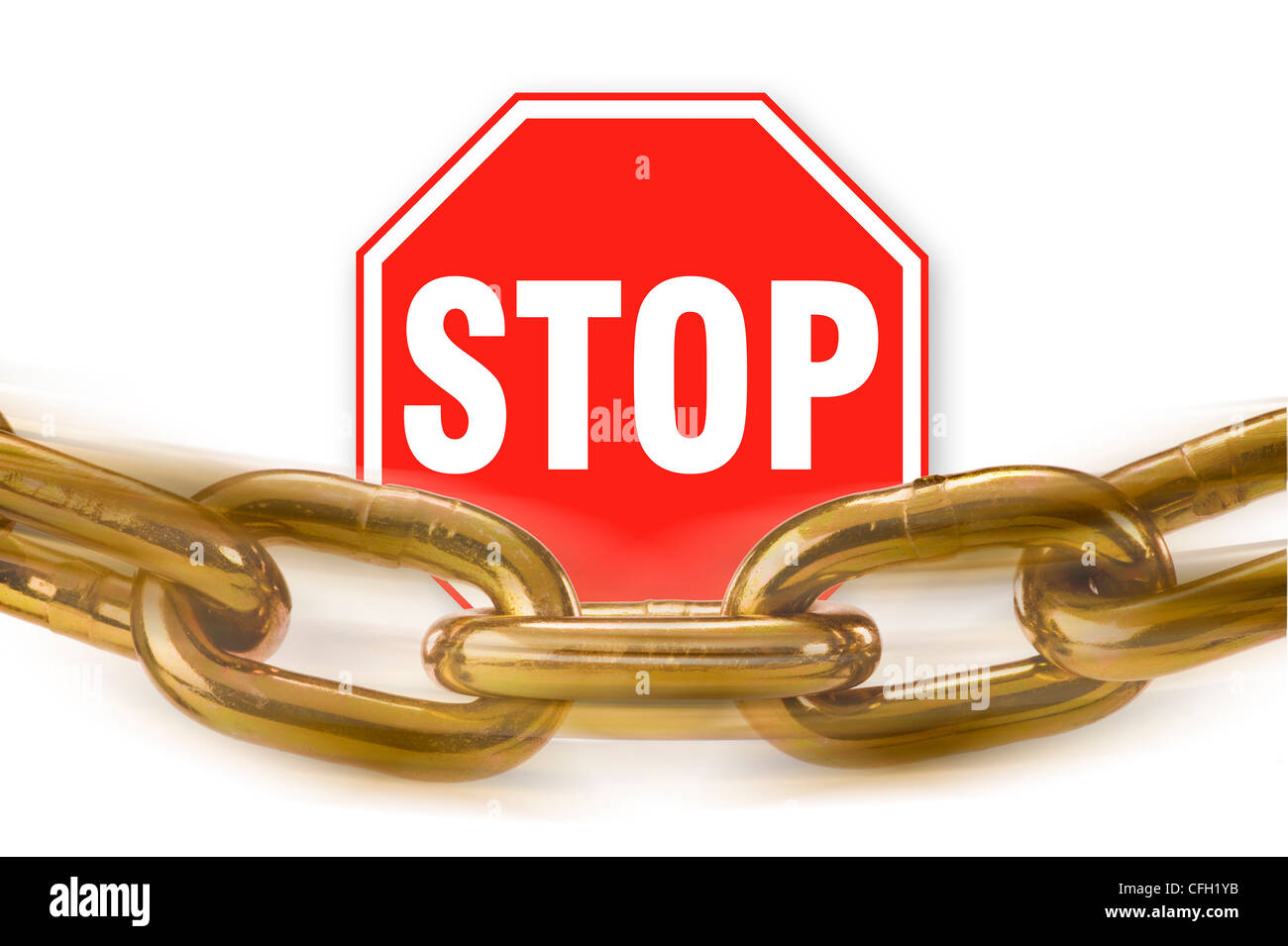 Stop sign road golden hi-res stock photography and images - Alamy