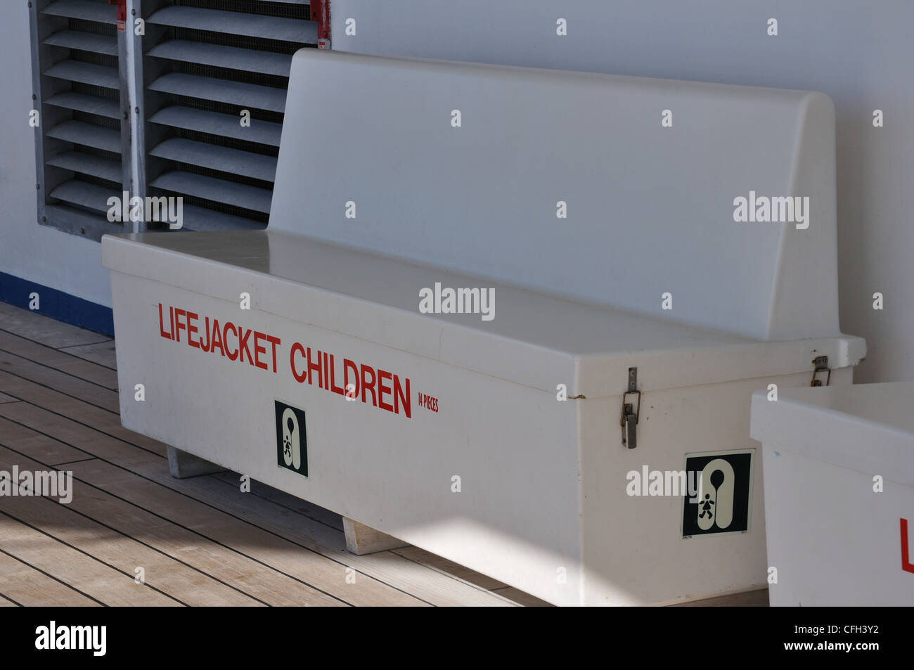 Storage life jackets ship hi-res stock photography and images - Alamy