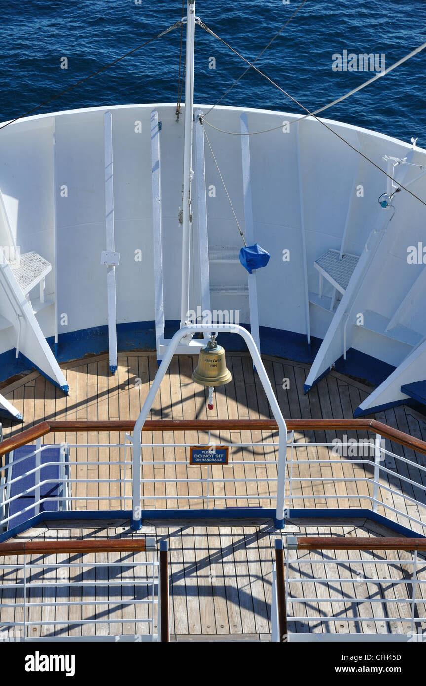 Cruise ship nose Stock Photo - Alamy