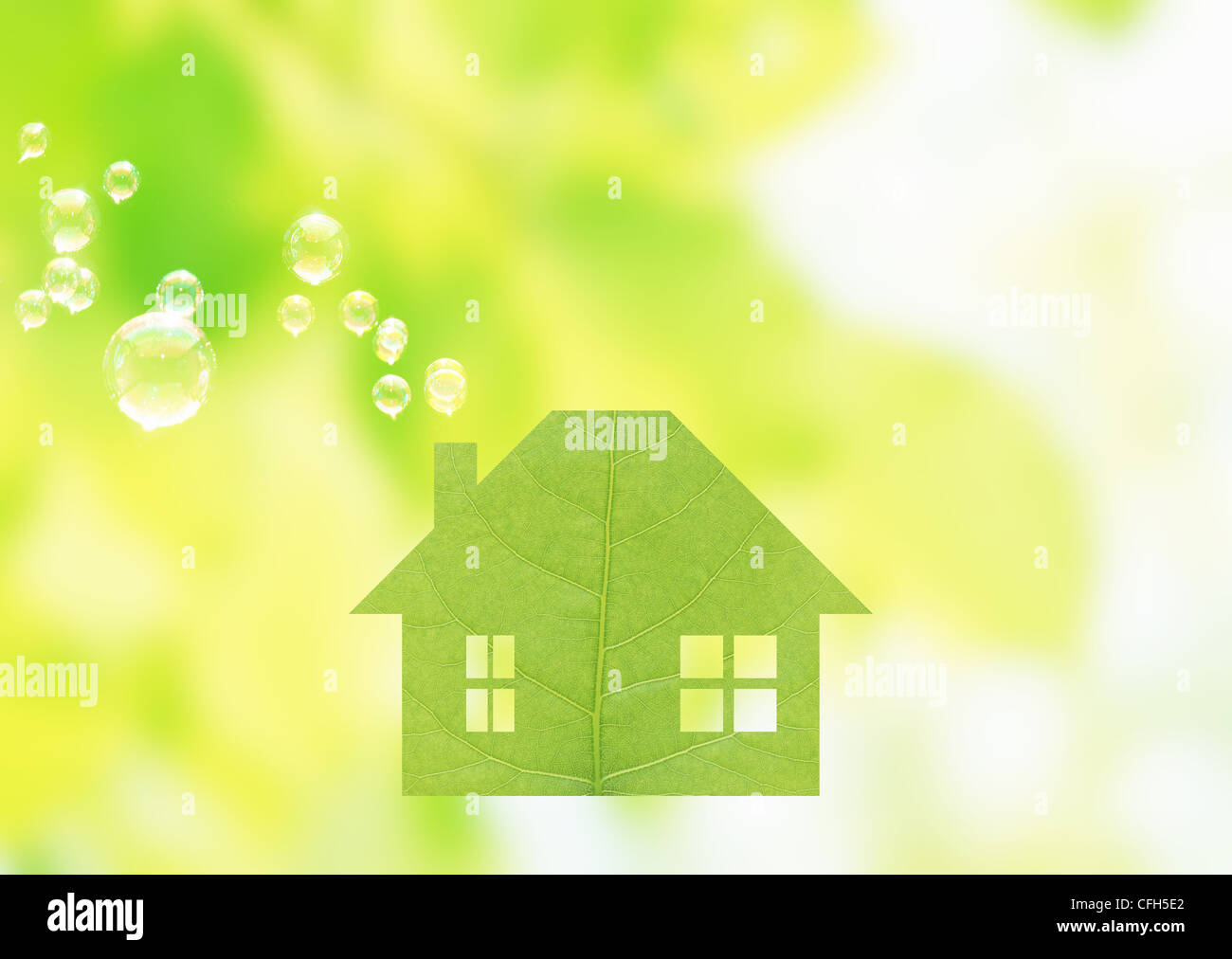 House of leaf Stock Photo - Alamy