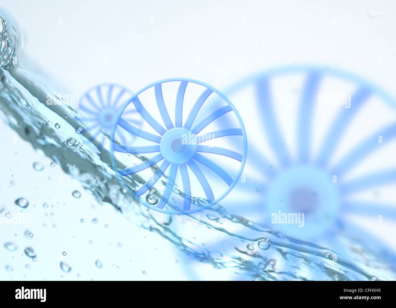 Water power generation image Stock Photo - Alamy