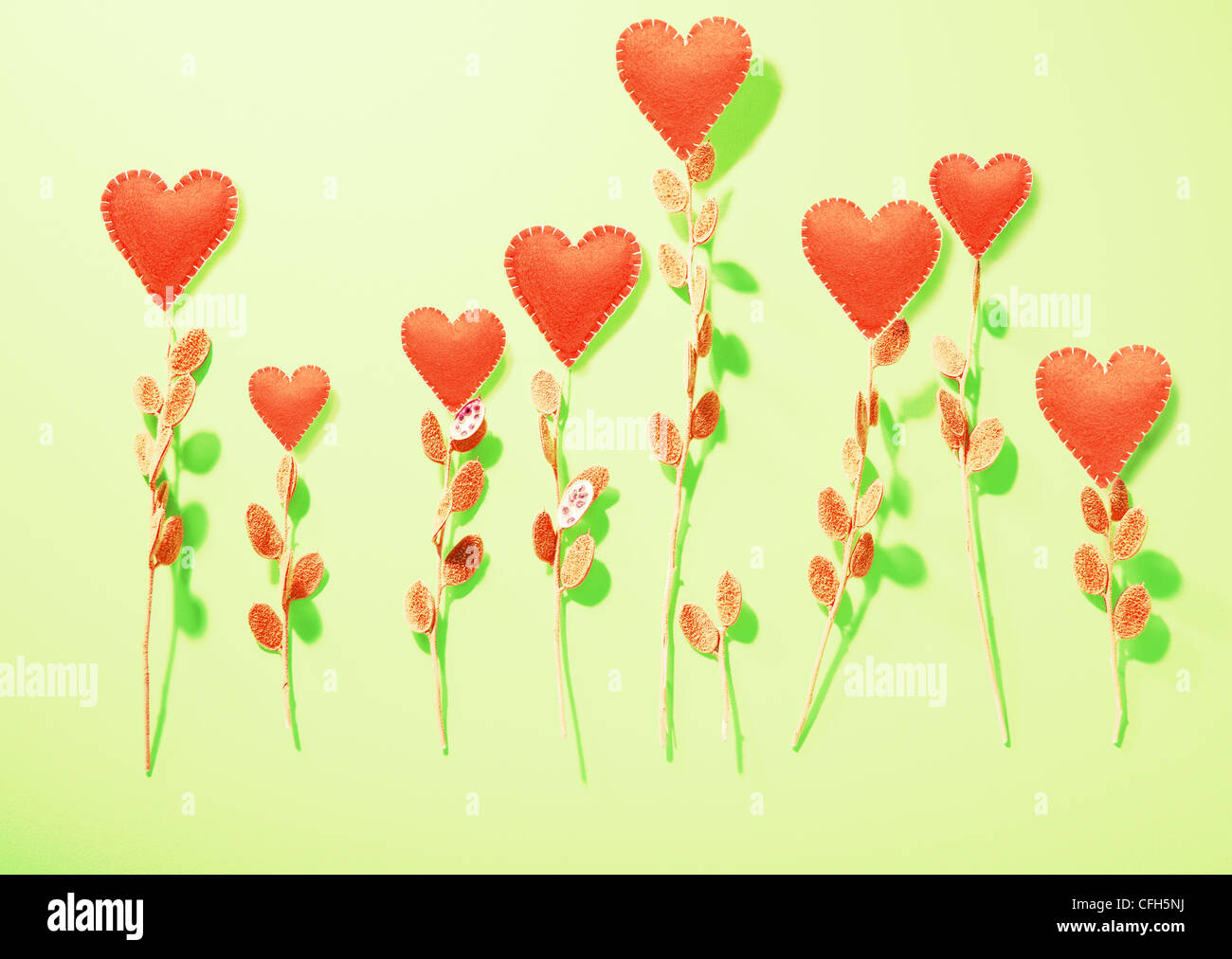 Color hearts graphics hi-res stock photography and images - Alamy