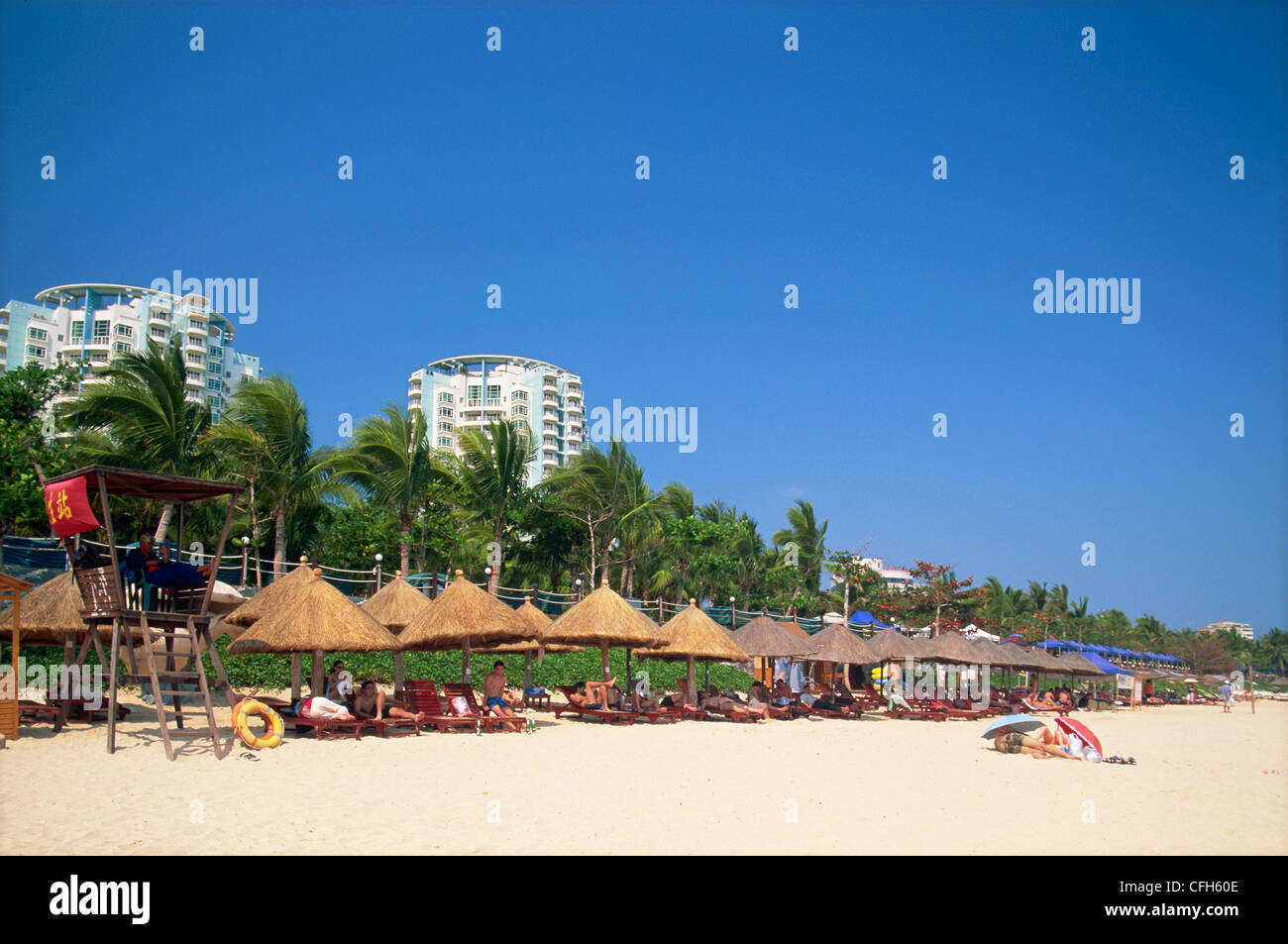 China, Hainan Island, Sanya, Dadonghai Beach Stock Photo - Alamy