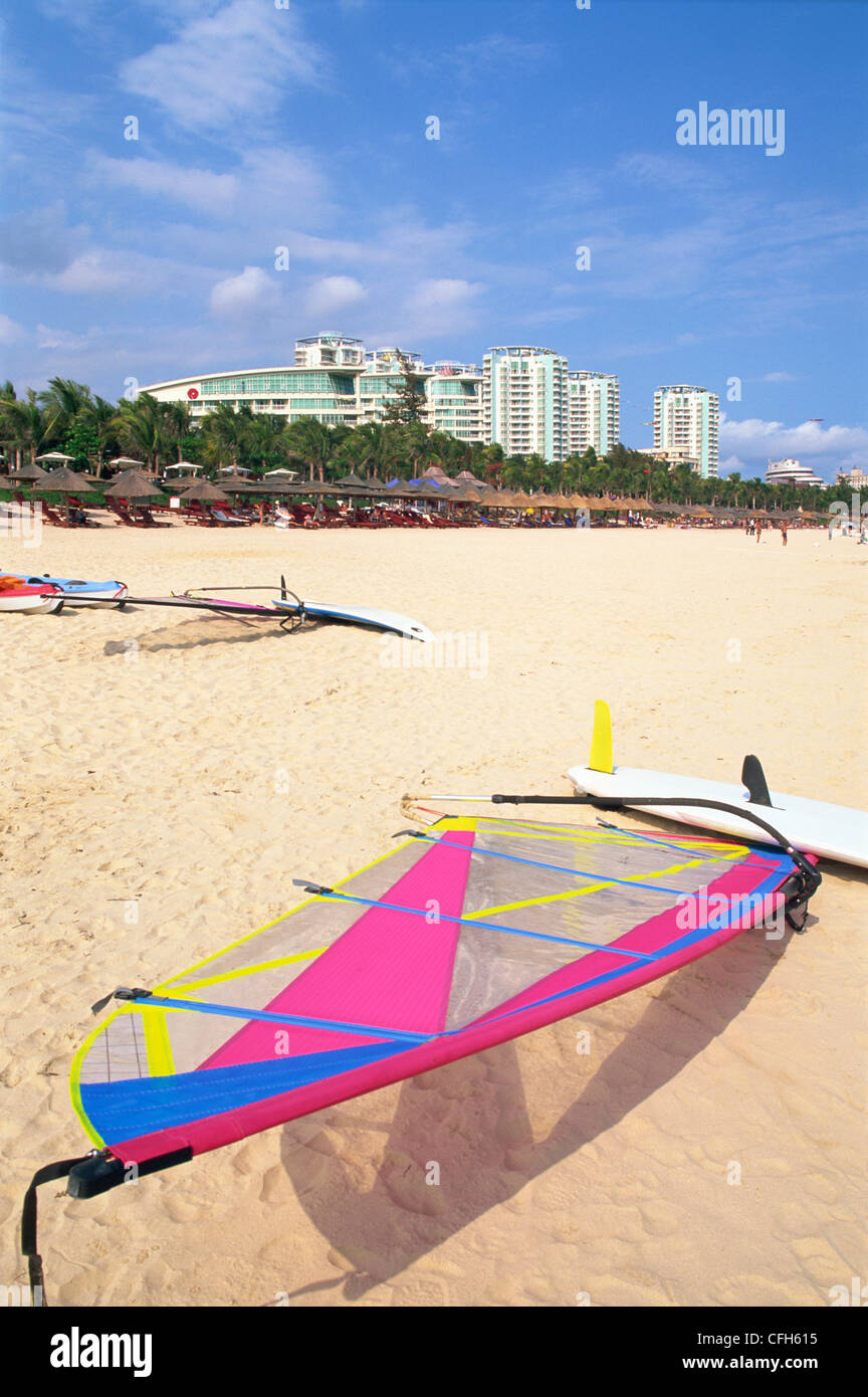 China, Hainan Island, Sanya, Dadonghai Beach Stock Photo - Alamy
